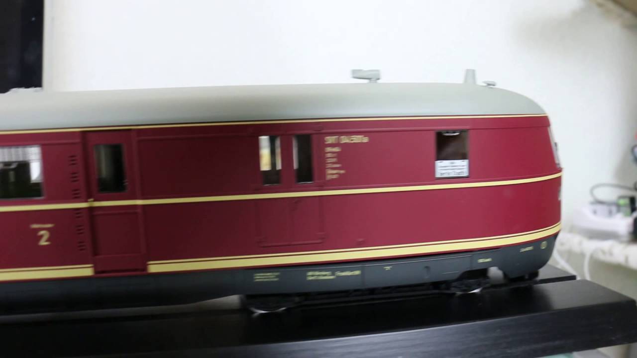Märklin SVT 04 Diesel Schnelltriebwagen Spur 1 | Gauge 1 - YouTube