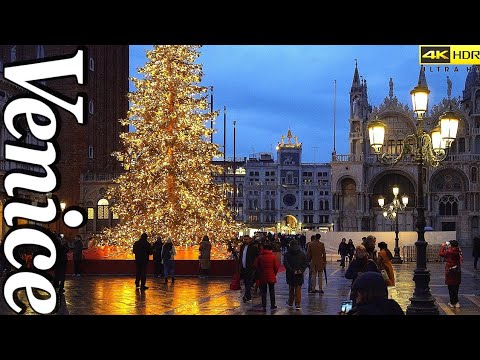 Venice Italy | 2025 | Biggest Christmas Tree - YouTube