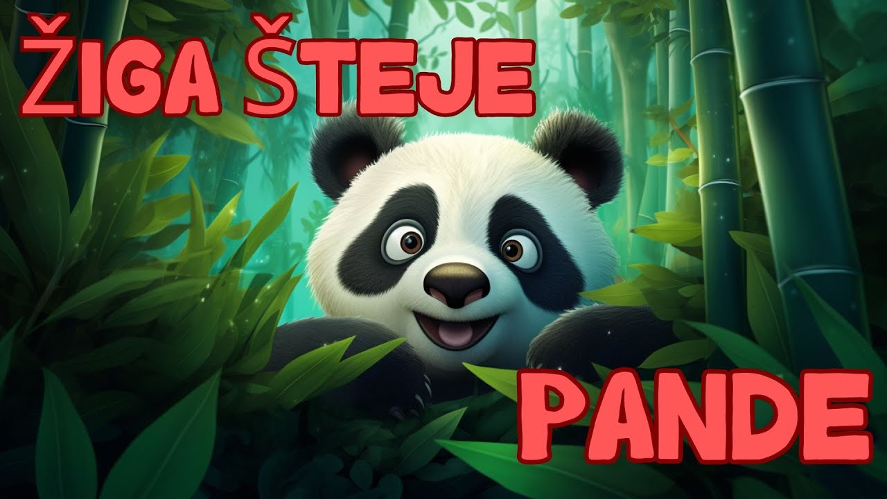 Slovenska Poučna Risanka - Žiga Šteje Pande - YouTube