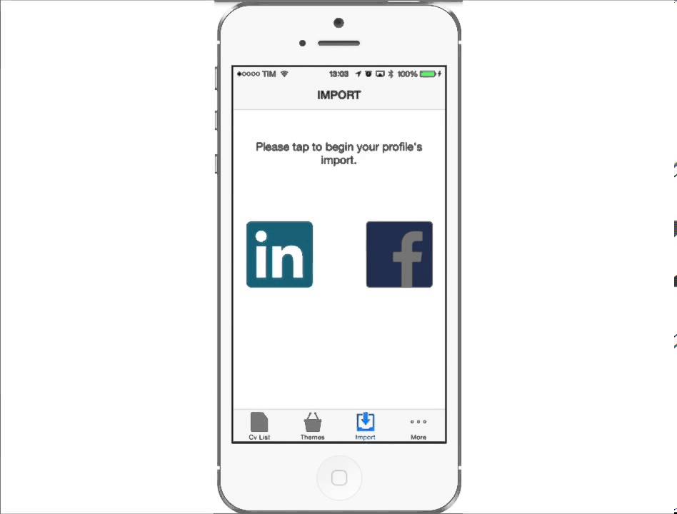 iCV Tutorial: How to import your cv from Facebook - YouTube