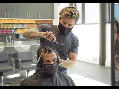 Long hairstyle - How to cut long hair. Men´s hairstyling inspiration ...