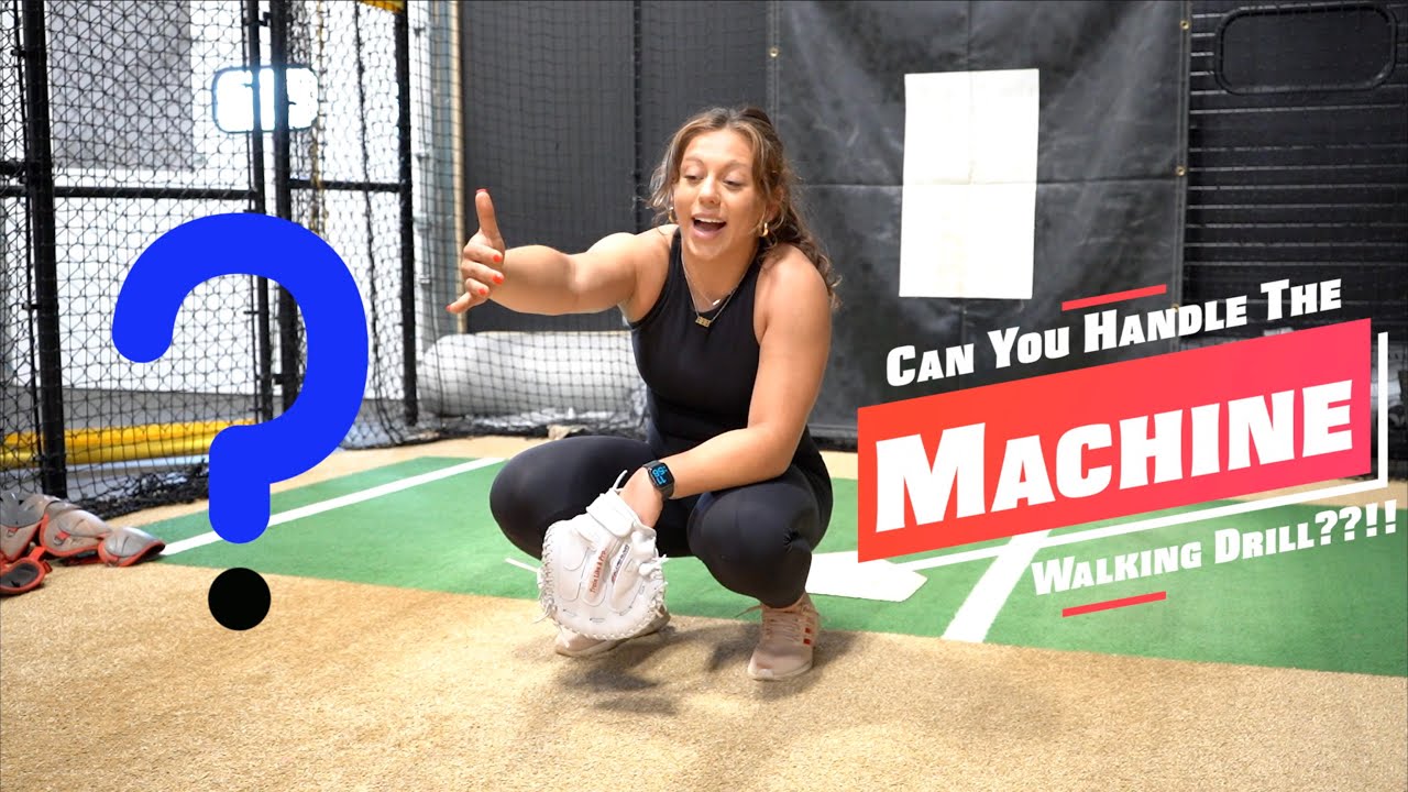 A GREAT Catching Drill You Can Do With A Pitching Machine! - YouTube
