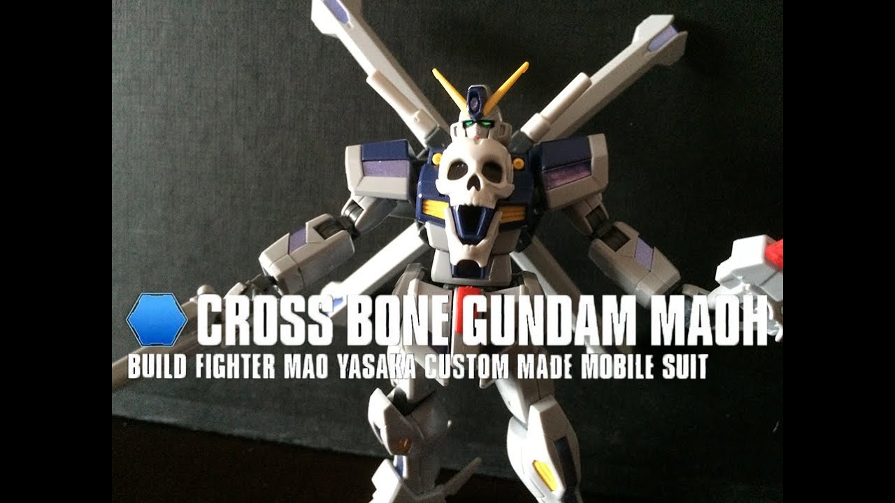 Crossbone Gundam Maoh 1/144 Stopmotion & Building - YouTube