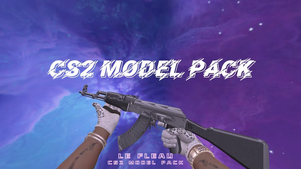 Counter Strike 1.6 - CS2 Snow Leopard Model Pack (Chorme Effect) - YouTube