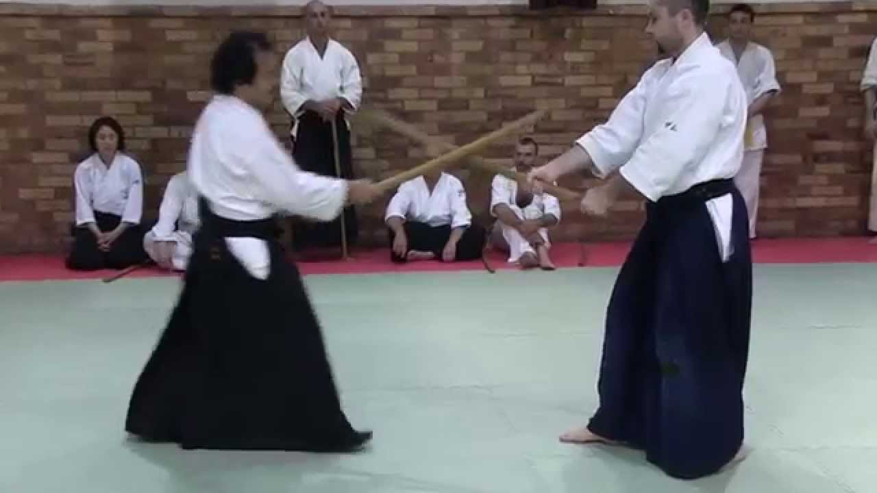 Aiki-Ken and Aiki-Jo: Discovering O'Sensei's Weapons Techniques - YouTube