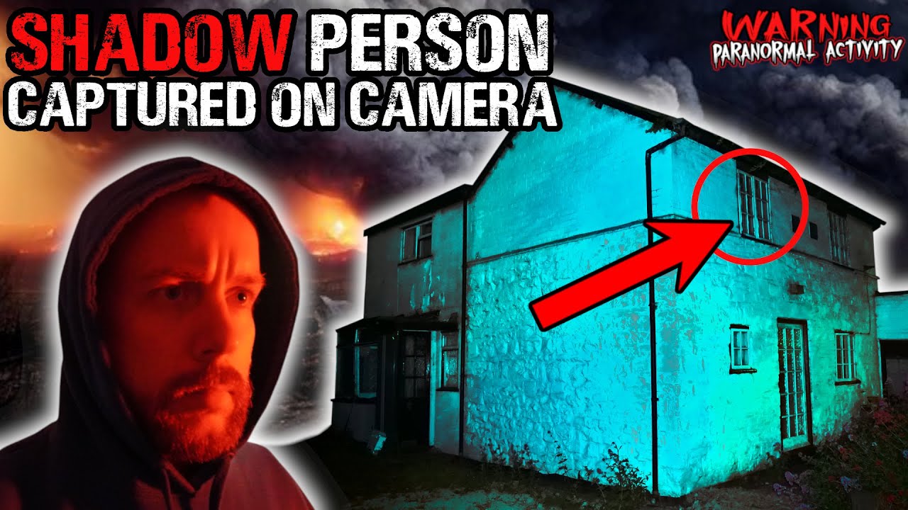 Shadow Person Caught On Camera at 3am In Haunted House | Paranormal ...