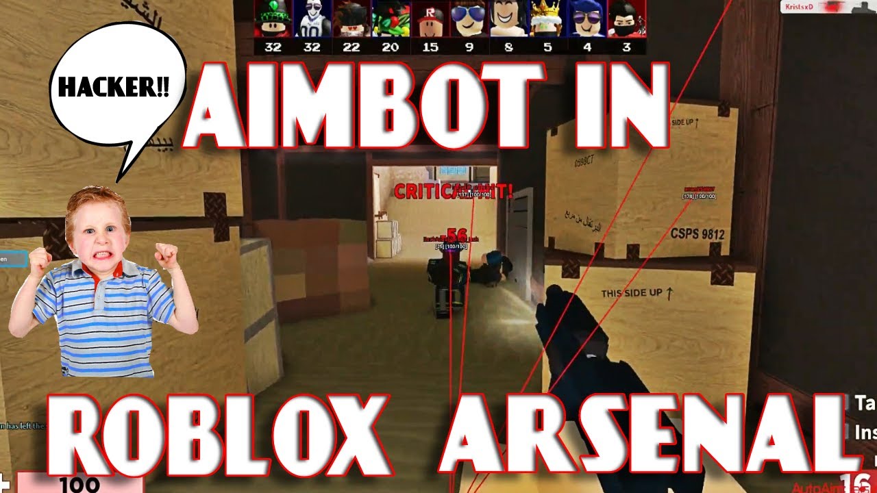 AIMBOT IN ROBLOX ARSENAL.. - YouTube
