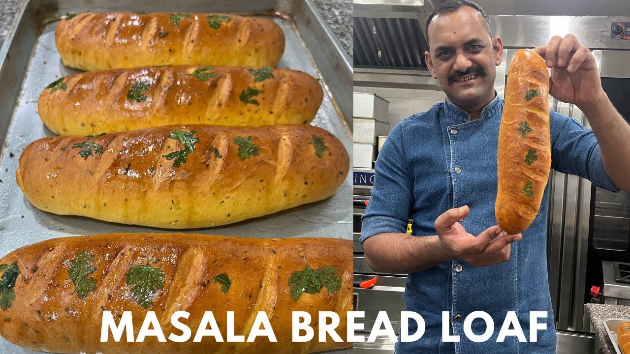 Masala Bread loaf | मसाला ब्रेड लोफ | Masala Bread Recipe | Bread Loaf ...