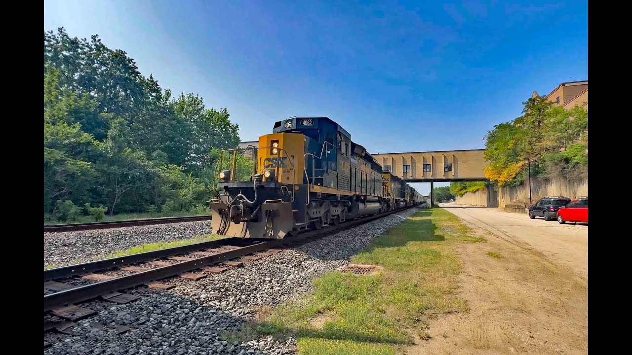 CSX train L321. - YouTube