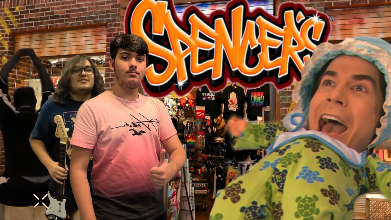 We Discovered the Back of Spencer's - YouTube