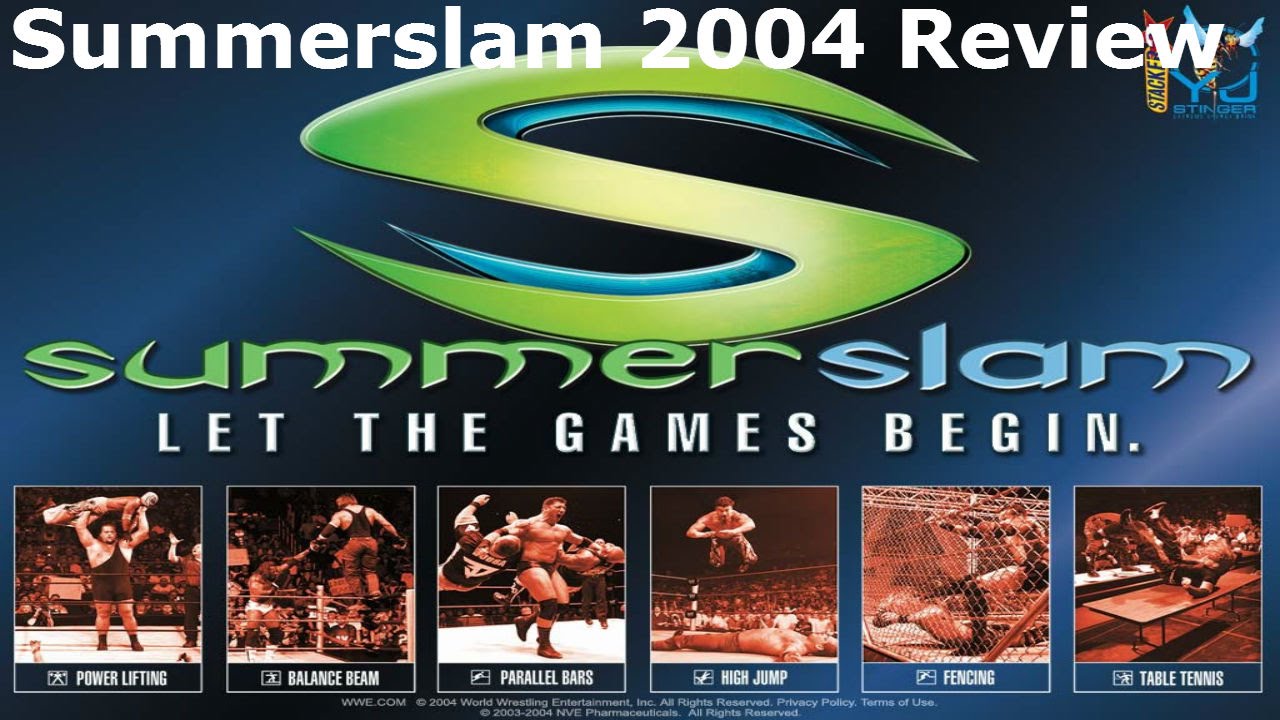 WWE Summerslam 2004 Review - YouTube