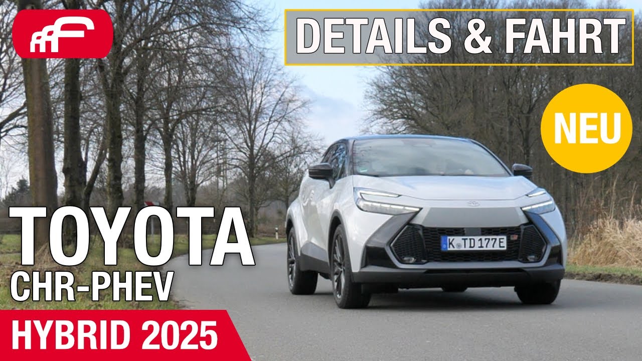 Toyota CHR PHEV 2025 Review / Alle Infos kurz und knapp - YouTube