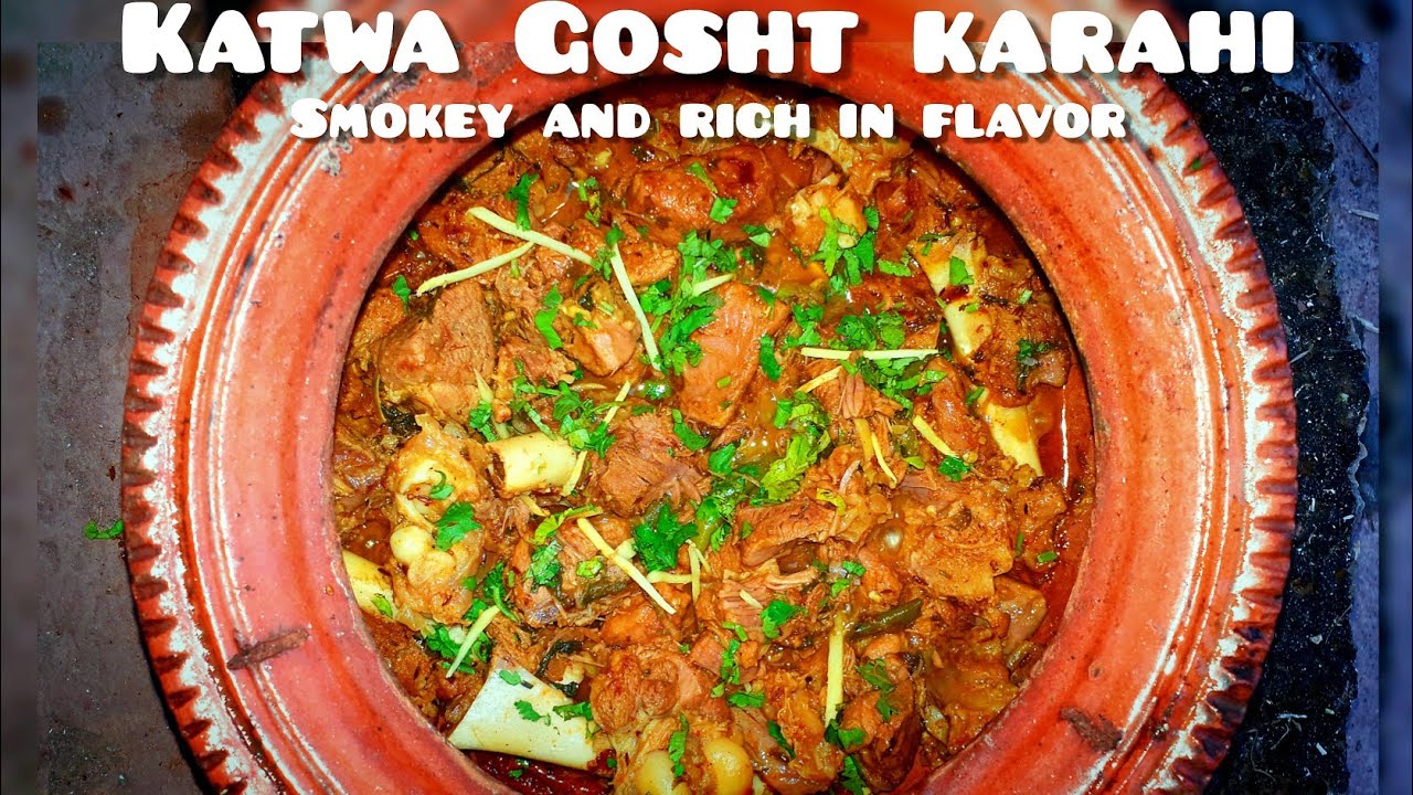 The Best Katwa Gosht Karahi Recipe for Eid 2020 | Shaadiyon wala Katwa ...