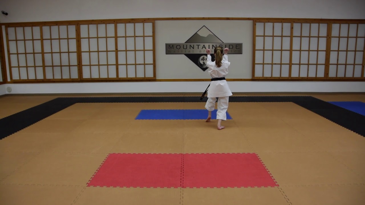 Wado Ryu Intermediate Katas: Forth Form - Pinan Yondan - YouTube