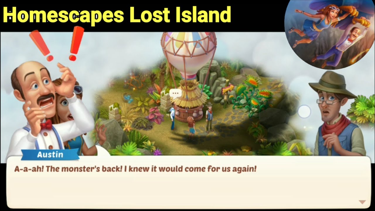 Lost Island Homescapes Complete Walkthrough - YouTube
