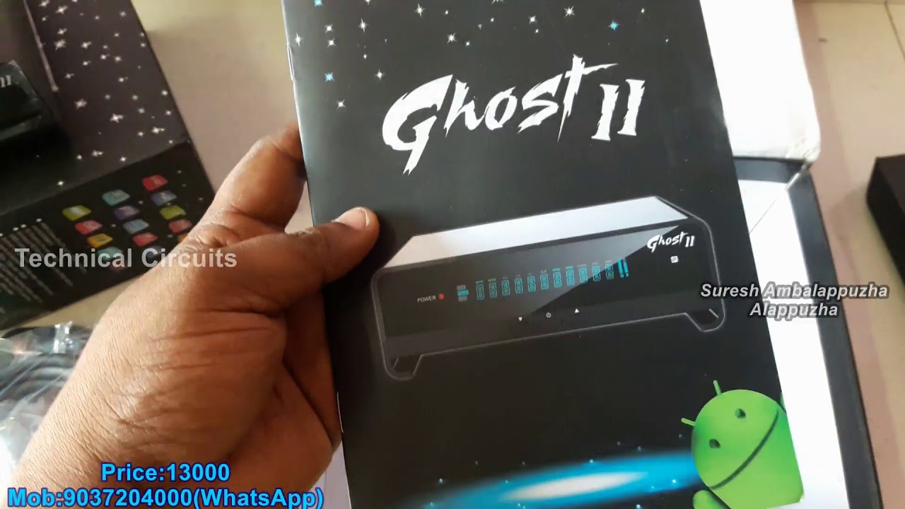 Ghost2 Android 4K Satellite Receiver English - YouTube