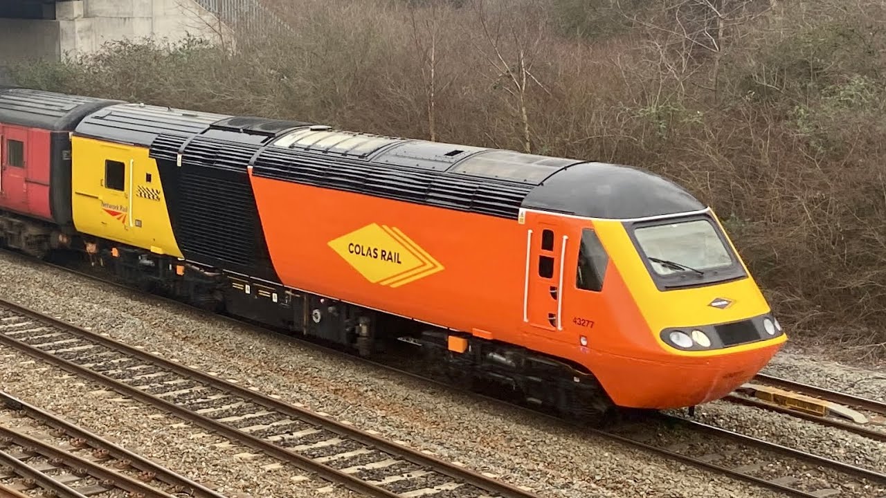 43277 1st run in Colas livery. 0Z10 2/3/23 - YouTube