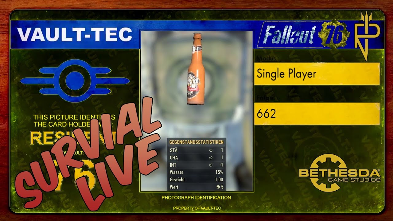 Let’s Play Fallout 76 | Single Player #662 Mit der verdorbenen Aster ...
