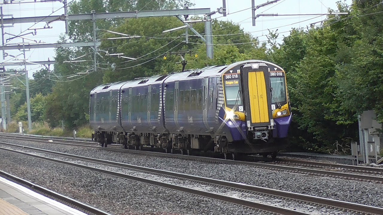 Trains at: Hillington East - IC Line - 23/8/18 - YouTube