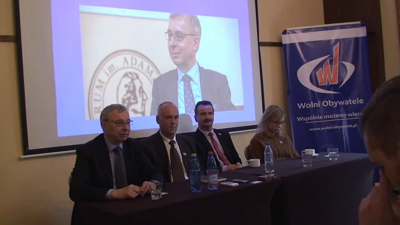Inauguracja "Wolnych Obywateli" - Dr Andrzej Sadowski - YouTube
