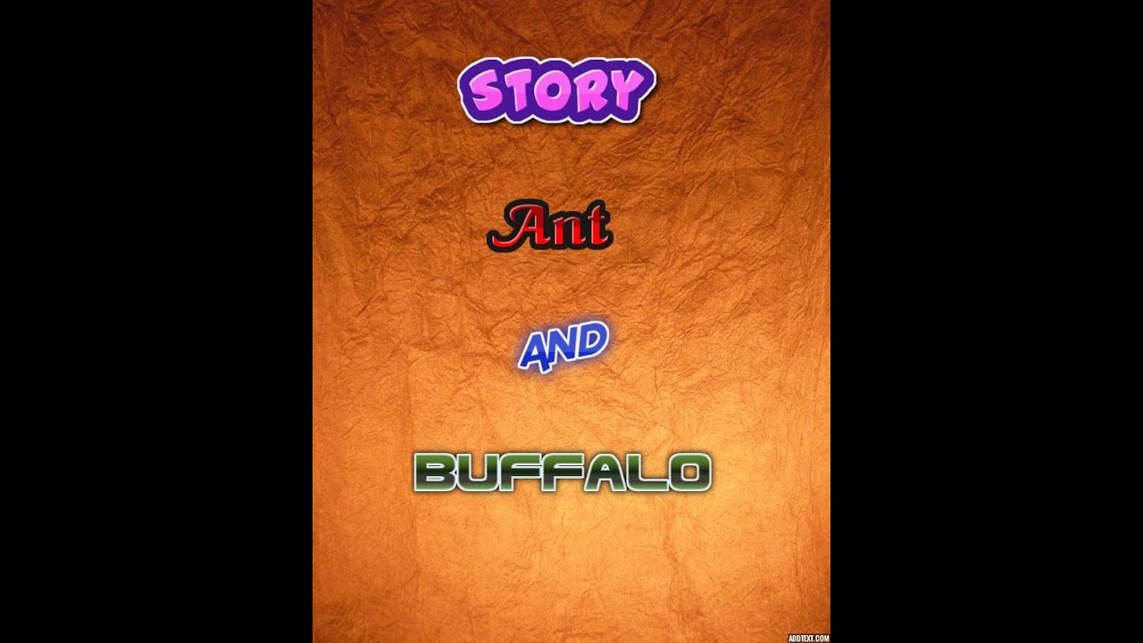 Ants and Buffalo Story | Moral Stories for Children | Story for kids ...