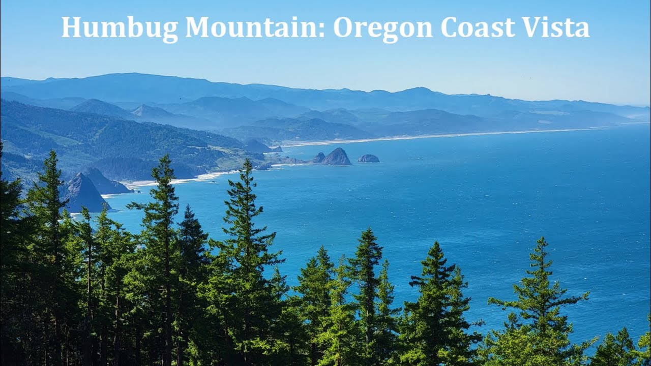 Oregon's Humbug Mountain: beautiful views of ocean and coastline - YouTube