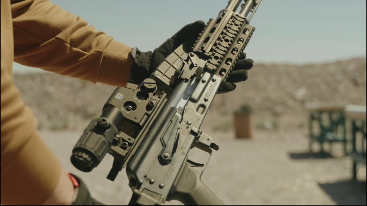 Zastava M90 556 with EOtech break-in first 100 rounds!!! - YouTube