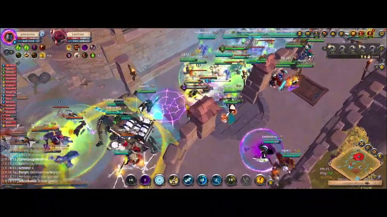 Bloody Frenzy vs Poe /Oathkeepers Pov (Juradores) -Albion Online - YouTube