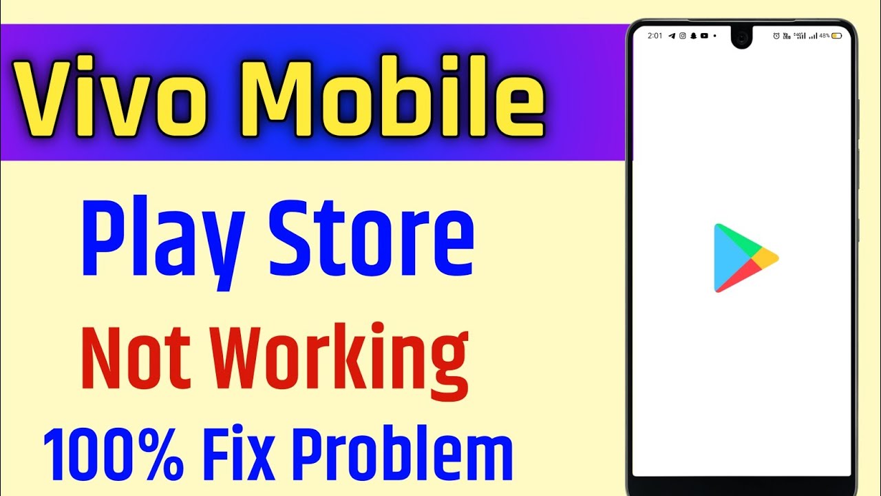 Vivo Phone Play Store Problem | Play Store Not Working In Vivo Mobile ...