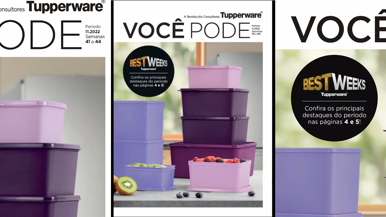 Tupperware Você Pode 11 2023 - Revista dos Consultores com PDF - YouTube