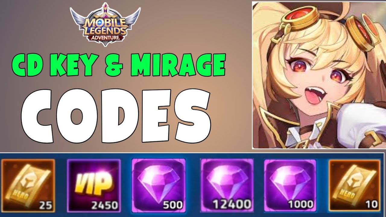 LATEST ML ADVENTURE CD KEY OCTOBER 2022 - MOBILE LEGENDS ADVENTURE ...