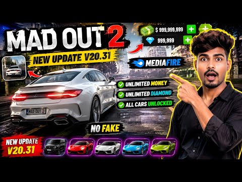 Mad Out 2 Unlimited Money 💰 All Cars Unlocked 🔥 New Update 2026 | Latest Mod APK Android