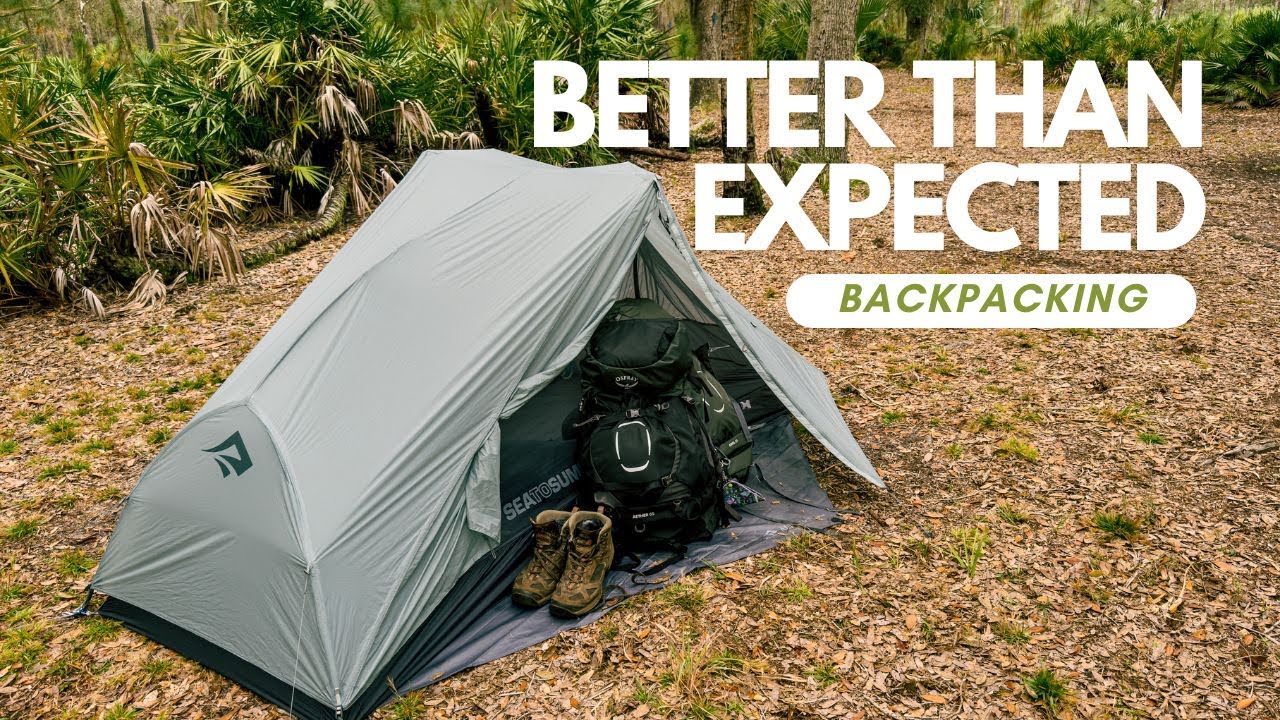 Our First Ever Backpacking Trip - YouTube