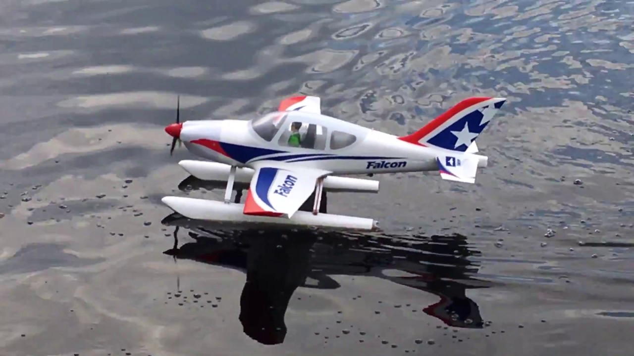 RC Plane electric Falcon Maiden Flight - YouTube
