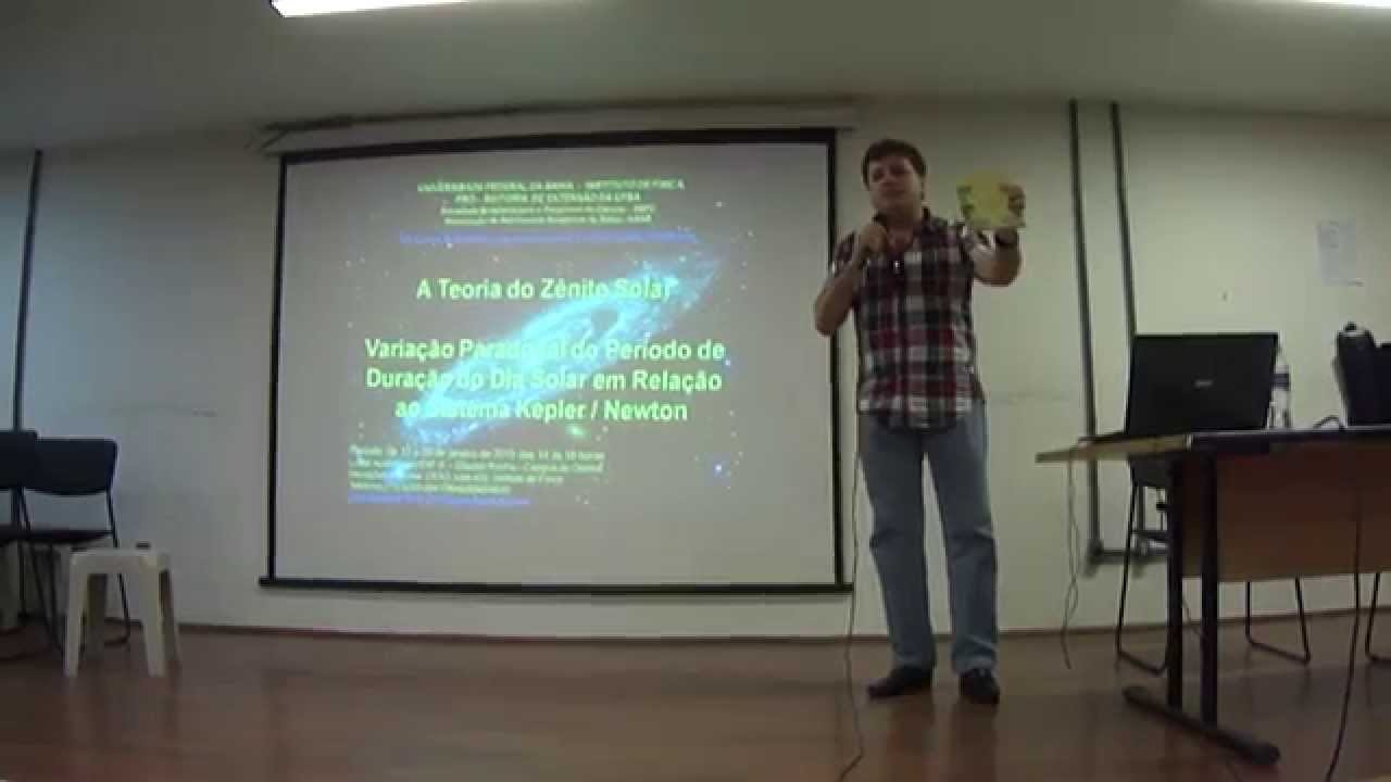 01 XIV Curso de Astronomia da UFBA / A Teoria do Zênite Solar - YouTube