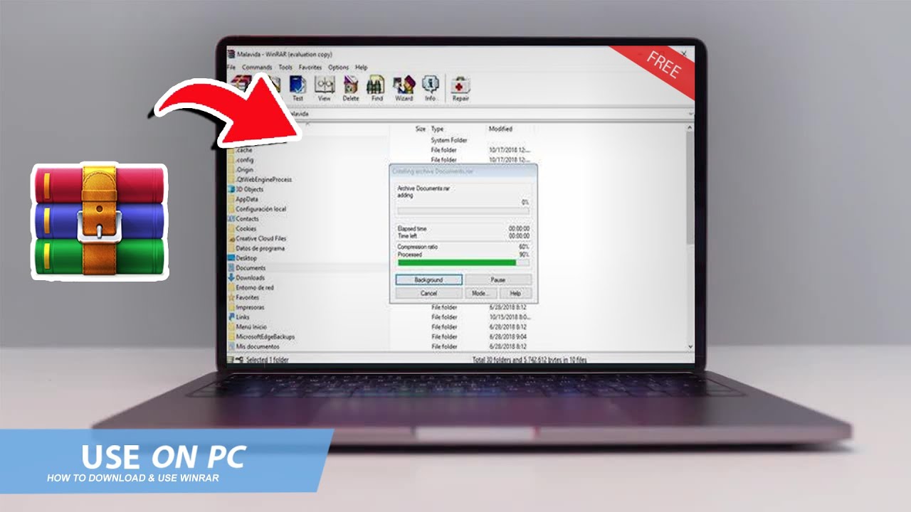 🔧WINRAR: HOW TO DOWNLOAD & USE WINRAR ON PC / LAPTOP FOR FREE🔥(2025 ...