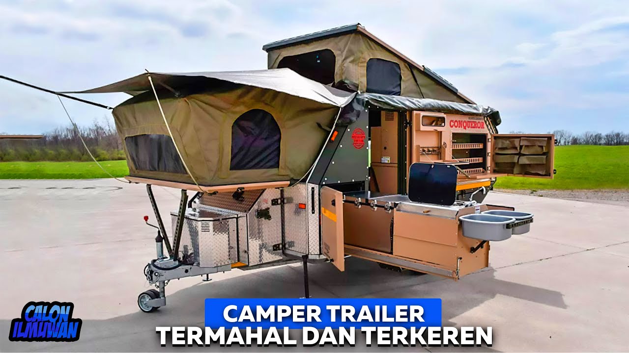 Serasa Bawa Rumah Jalan.!! Beberapa Camper Trailer Paling Gokil yang ...