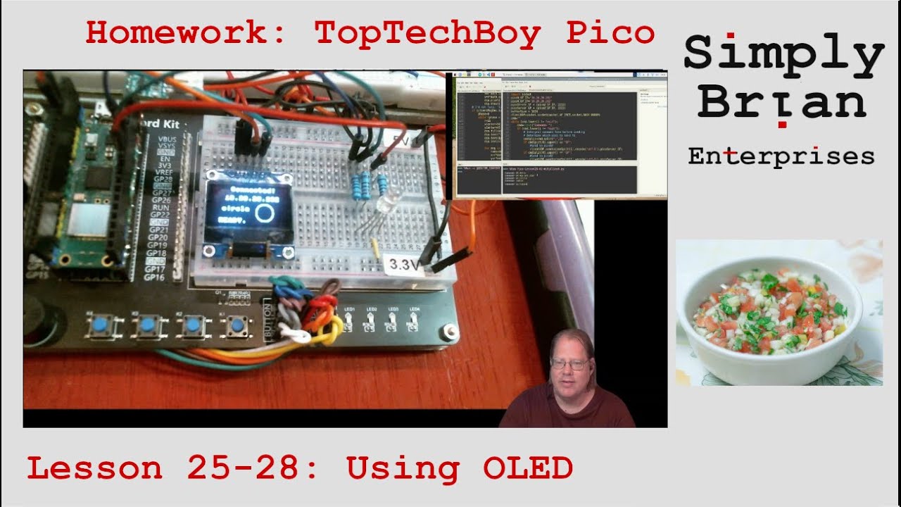 Homework Solution: TopTechBoy Pi Pico, Lesson #25-28: Using the OLED ...