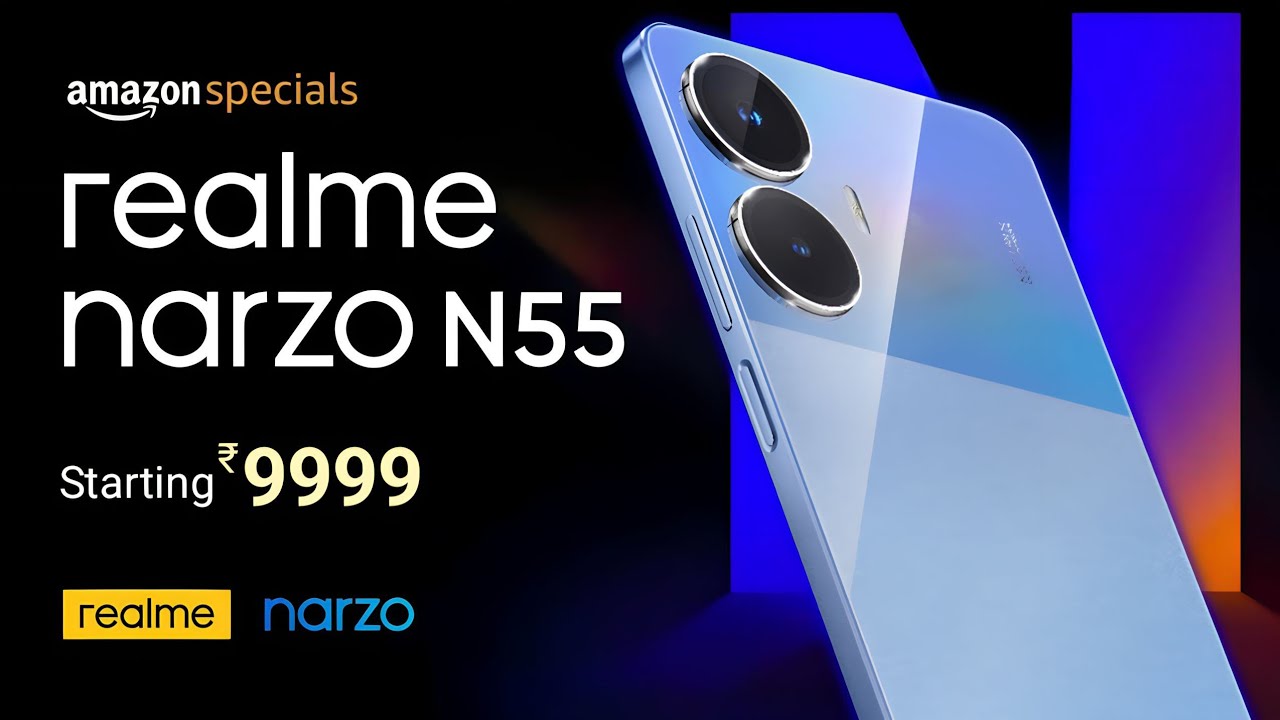 Realme Narzo N55 Launch Confirmed | Narzo N55 Specifications & Price ...