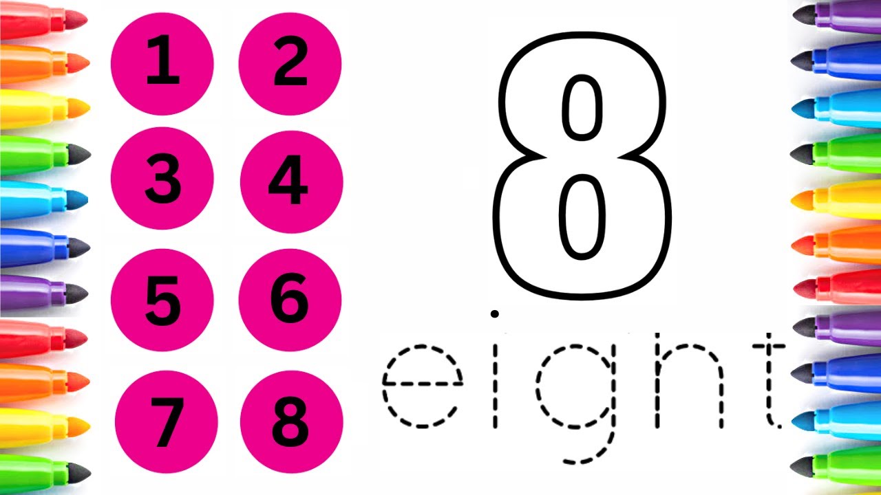 Learning Numbers 6-10 , Shapes and Colors | Numbers 6-10 | Artsbarn ...