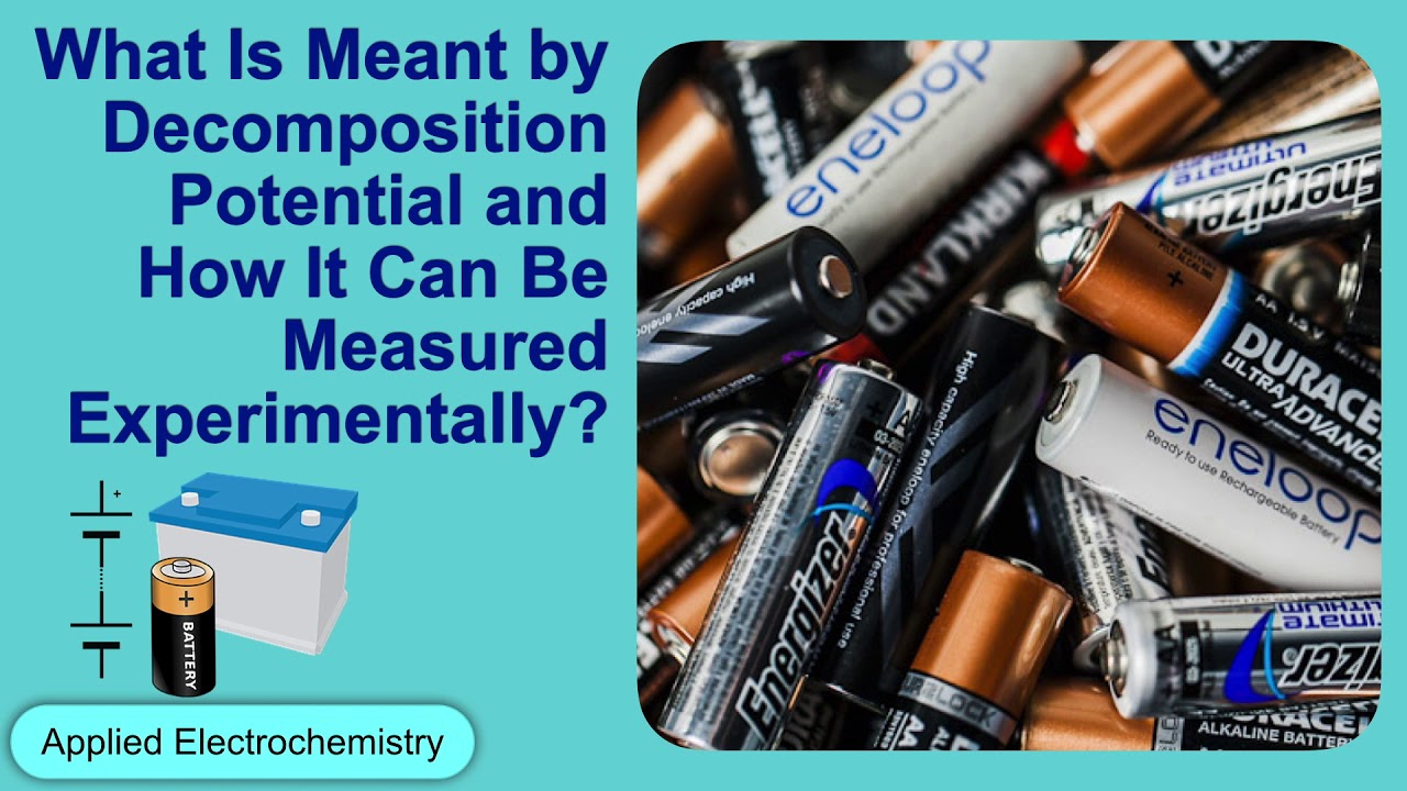 What is meant by decomposition potential and how it can be measured ...