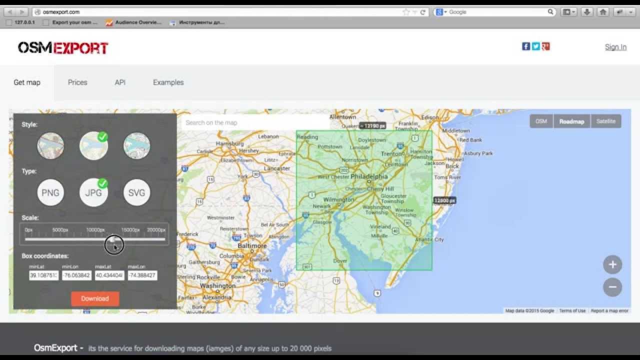 OSM Export MAP in super high resolution - YouTube