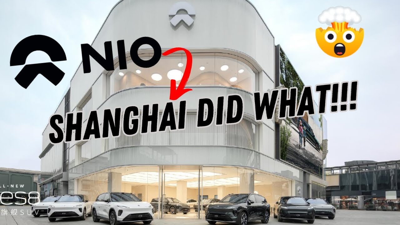 Nio Stock Updates: Nio just scored this in Shanghai - YouTube