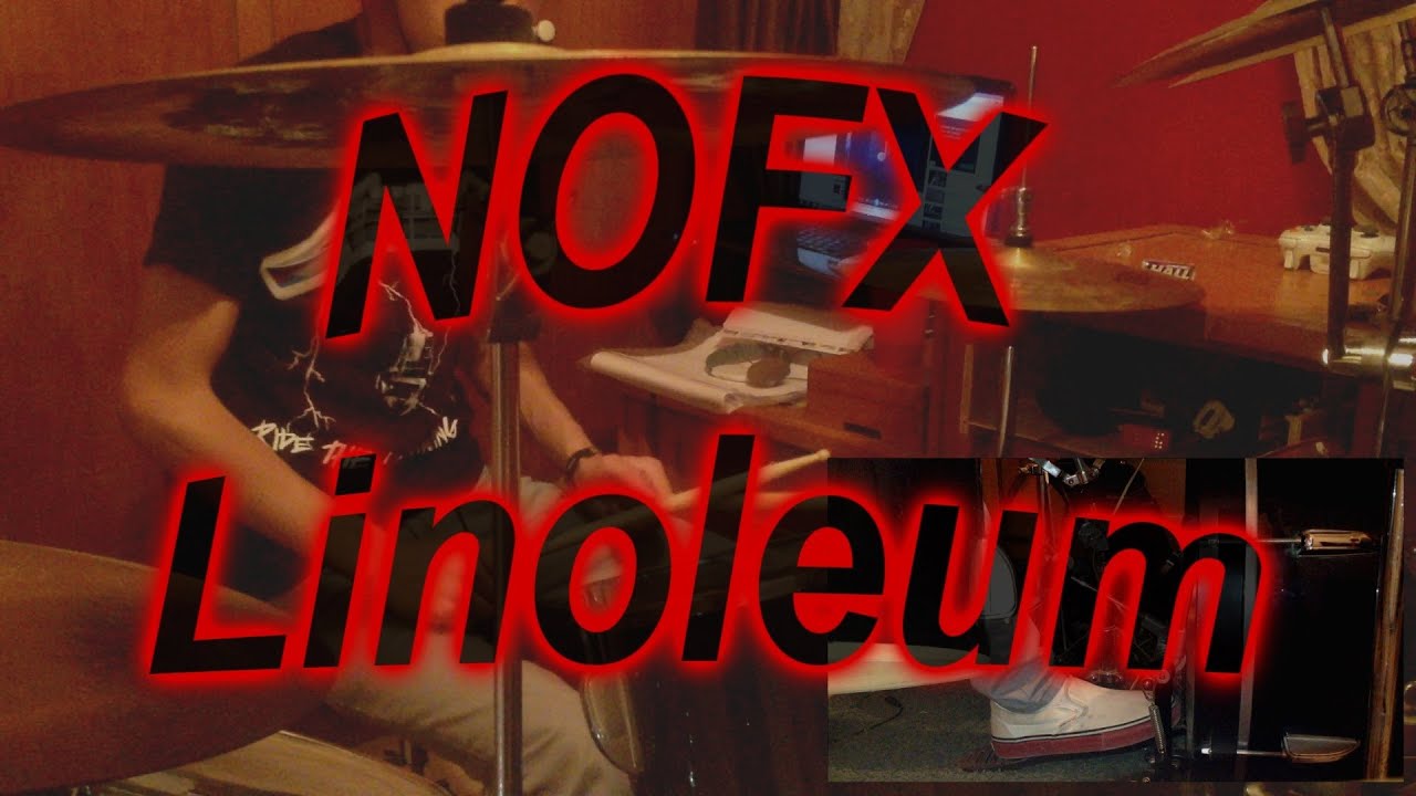 NOFX - Linoleum (Drum Cover) - YouTube