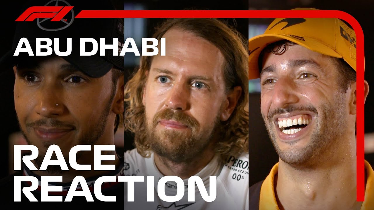 Drivers' Post-Race Reaction | 2022 Abu Dhabi Grand Prix - YouTube