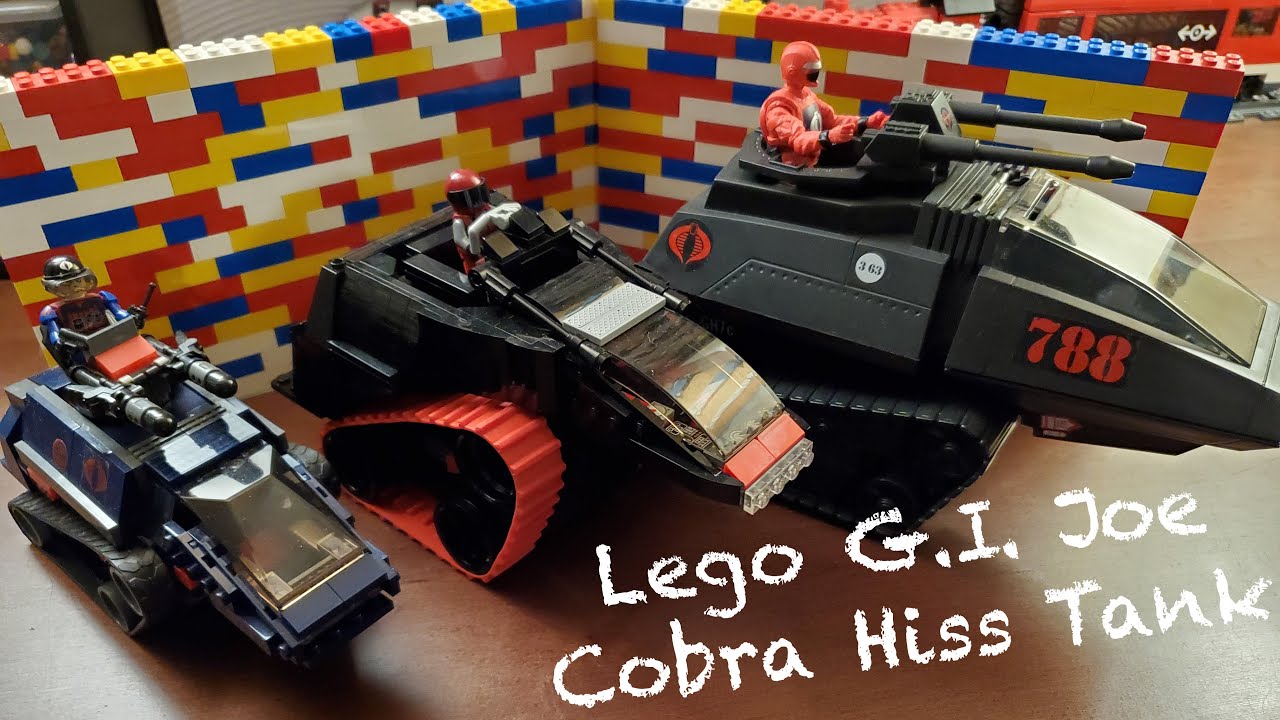Lego G.I. Joe Cobra Hiss Tank - YouTube