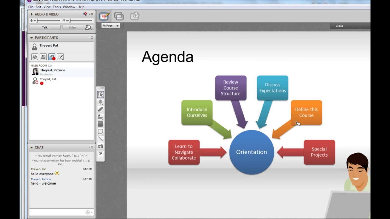 Blackboard Collaborate - Introduction to the Virtual Classroom - YouTube