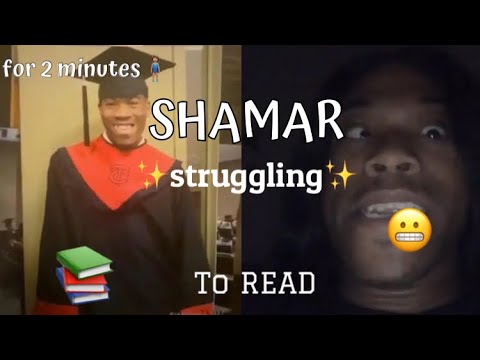 SHAMAR MCCO struggling to read for 2 minutes !! - YouTube