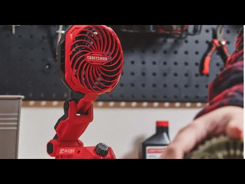 Craftsman V20 CMCE010B Fan Unboxing And First Impressions! - YouTube