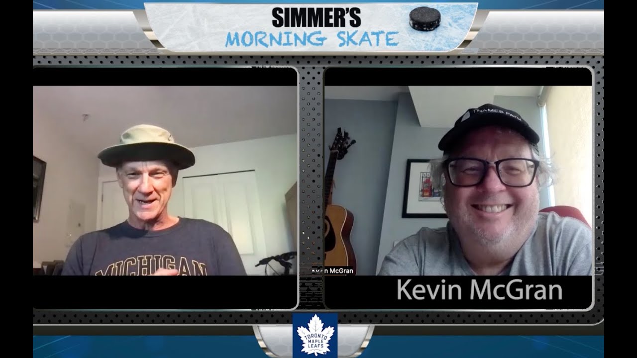 Toronto Maple Leafs "Simmer's Morning Skate" with Kevin McGran - What's ...